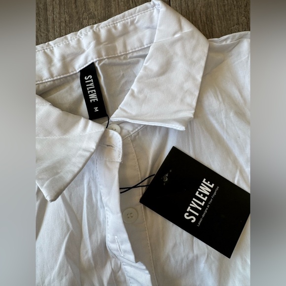 STYLEWE | Tops | Stylewe Elegant White Womens Top | Poshmark